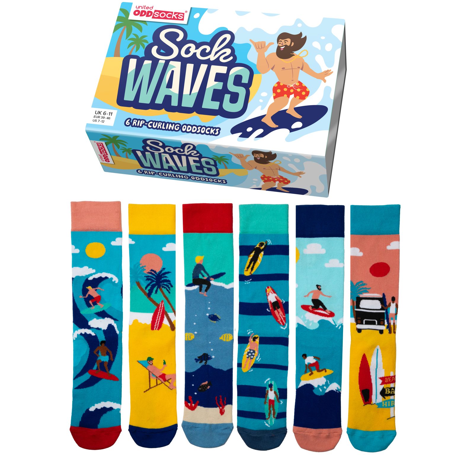 SOCK WAVES - United Oddsocks